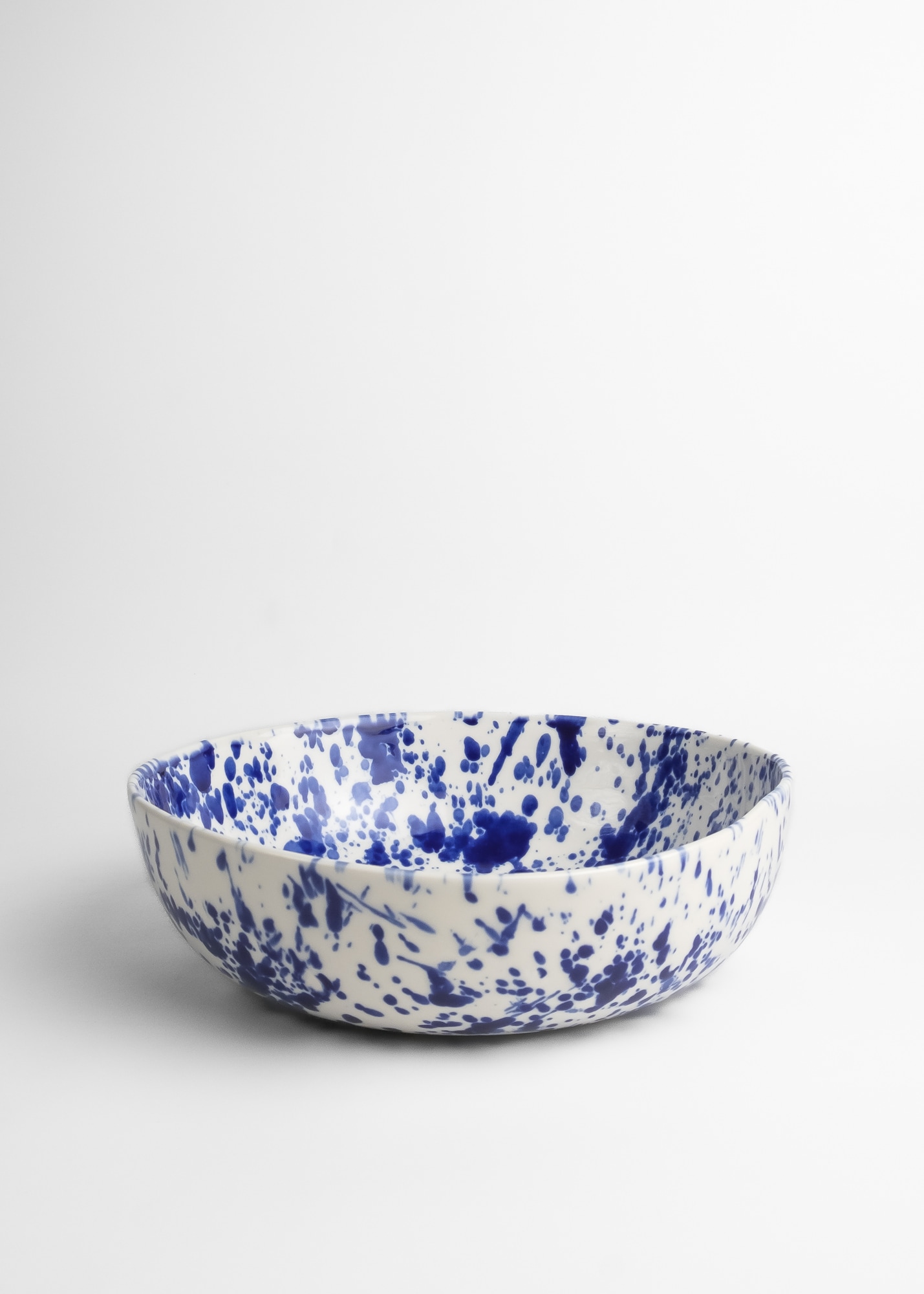 duża miska COBALT SPLASHES | makaki studio