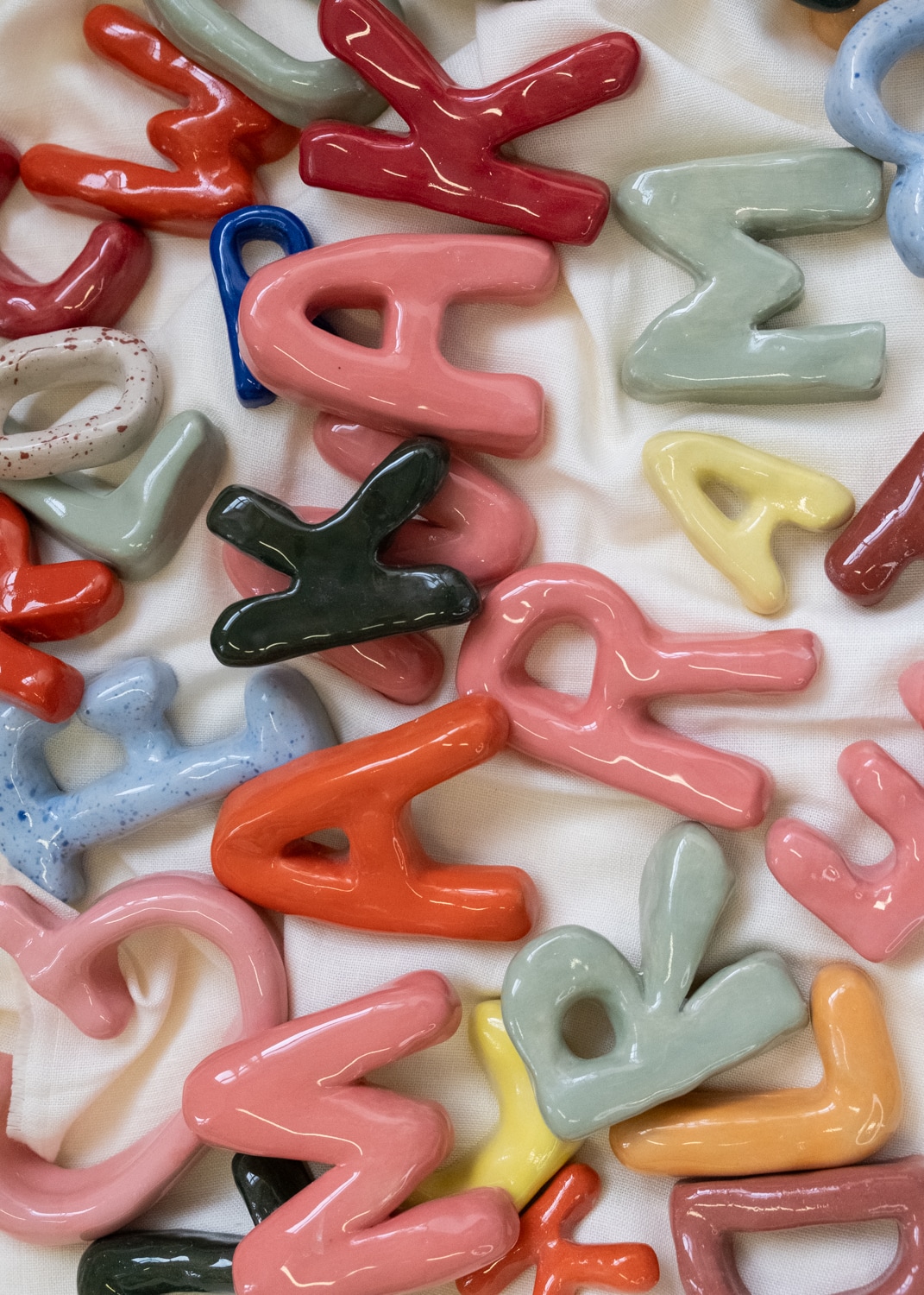 CERAMIC BUBBLE LETTERS workshops - makaki studio | makaki studio